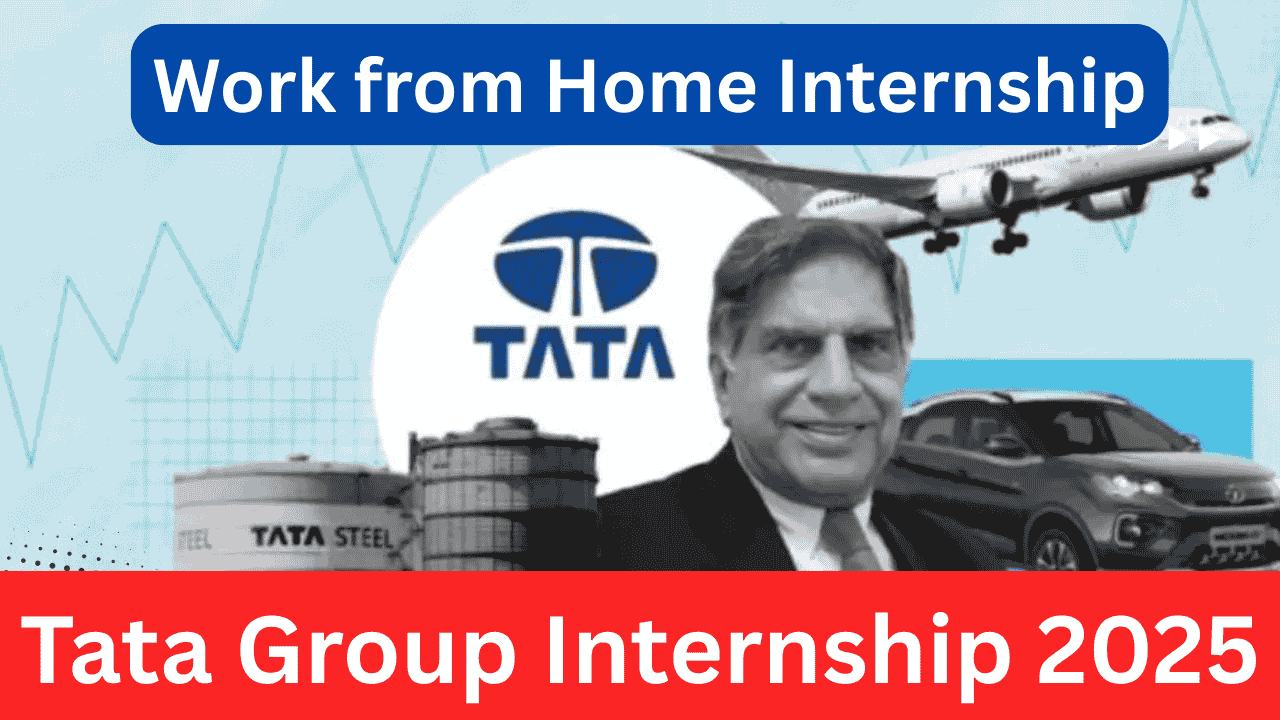 Tata Group Internship 2025 [Work from Home] | Hiring freshers as HR Intern