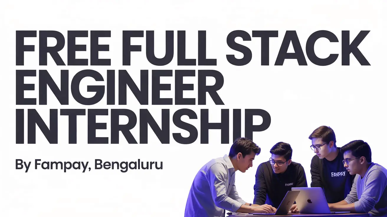 Full Stack Free Internship 2025 | Work From Home Internship for Freshers | Apply Now