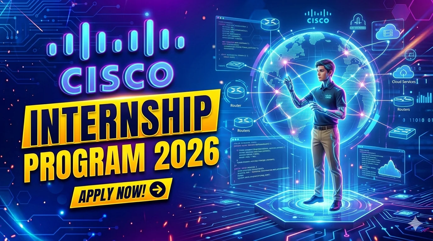 Cisco Virtual Internship Program 2026 | Free Internship Opportunities ...